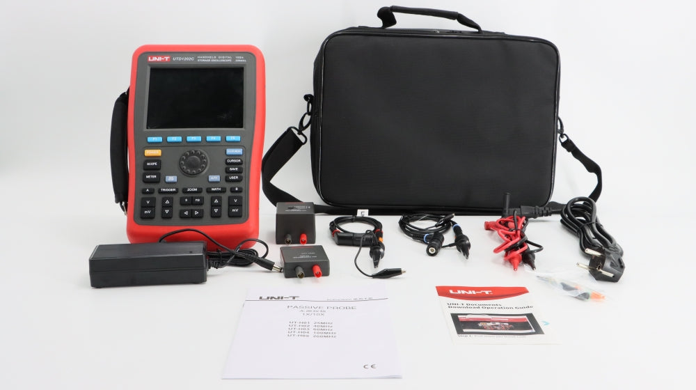 UTD1102C Handheld Oscilloscope - 100 MHz, Portable | Uni-Trend EU
