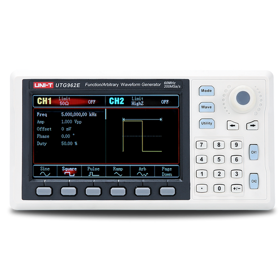 UTG932E Waveform Generator - 30 MHz, Dual Channel | Uni-Trend EU